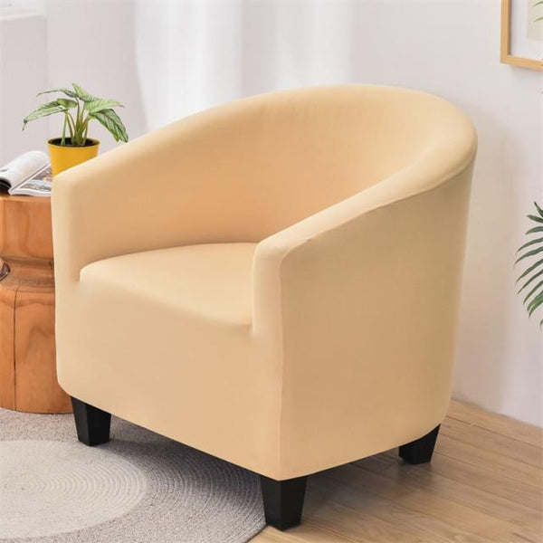Beige Barrel Chair Cover | Comfy Covers