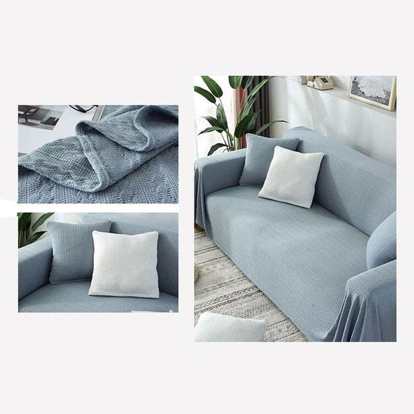 Blue Sofa Throw - Comfy Covers
