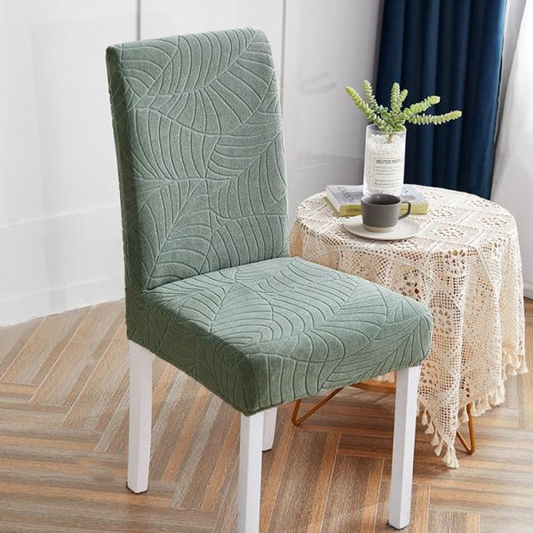 Mint Green Floral Patterned Chair Cover | Comfy Covers