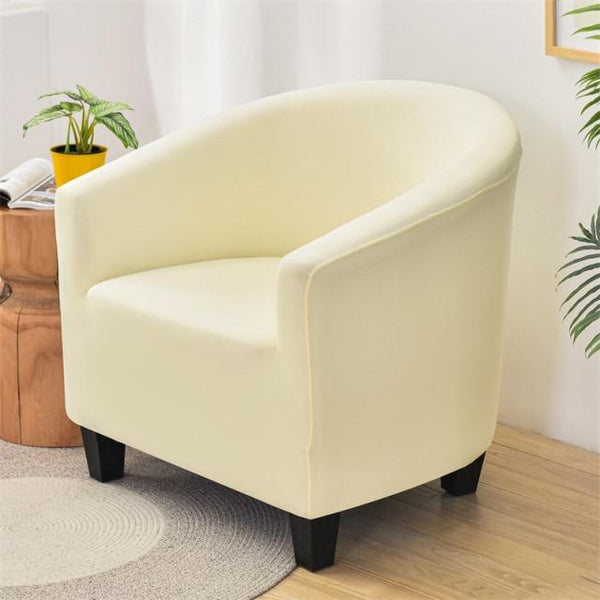 Cream Barrel Chair Cover | Comfy Covers