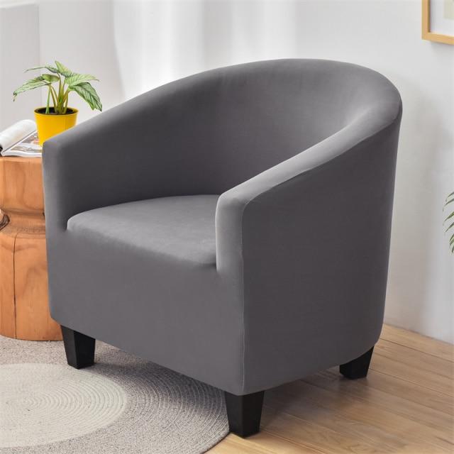 Grey Barrel Chair Cover | Comfy Covers
